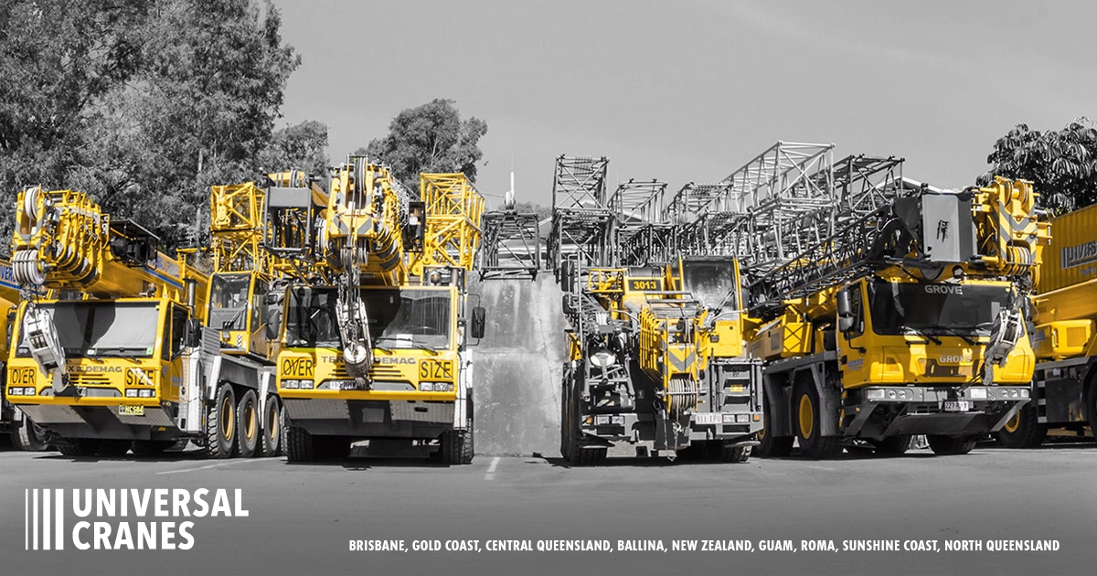 Versatile Pick And Carry Crane Hire From Universal Cranes